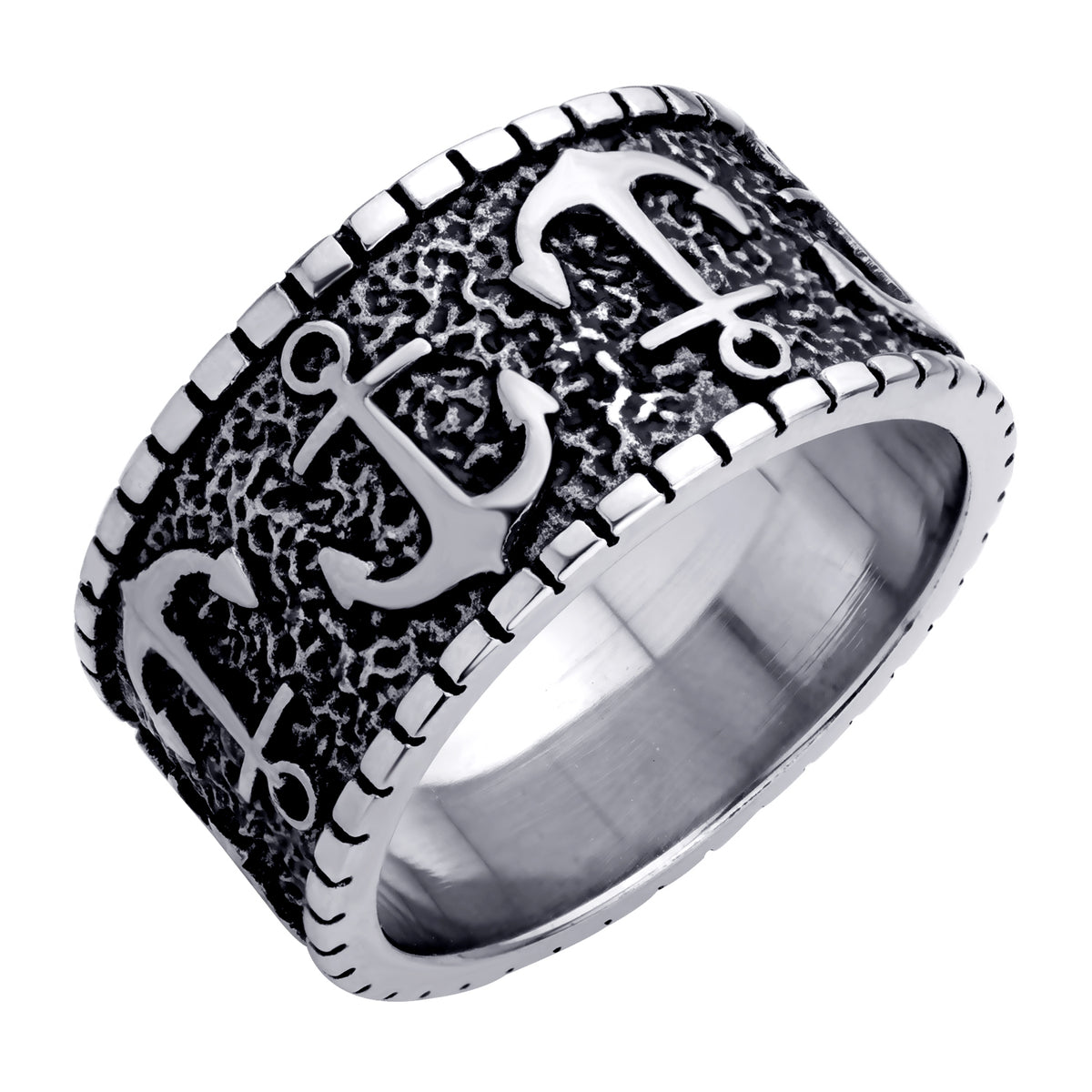 Steel Anchor Design 12 MM Ring | 8042275176671 | Monera-Design Co., Ltd