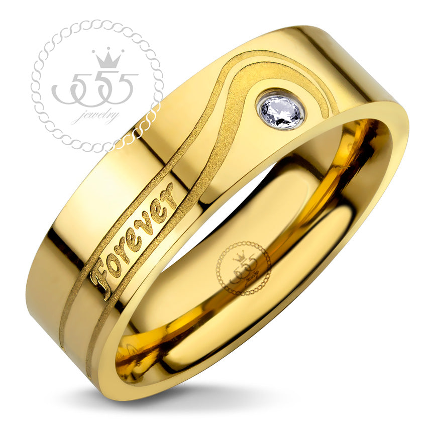 Couple Ring Steel Forever | 4571098972292 | Monera-Design Co., Ltd